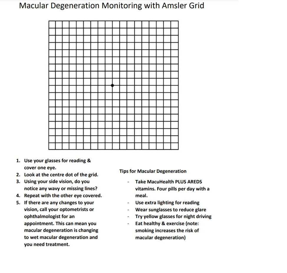The Vision Guide to Macular Degeneration – Sea to Sky Optometry